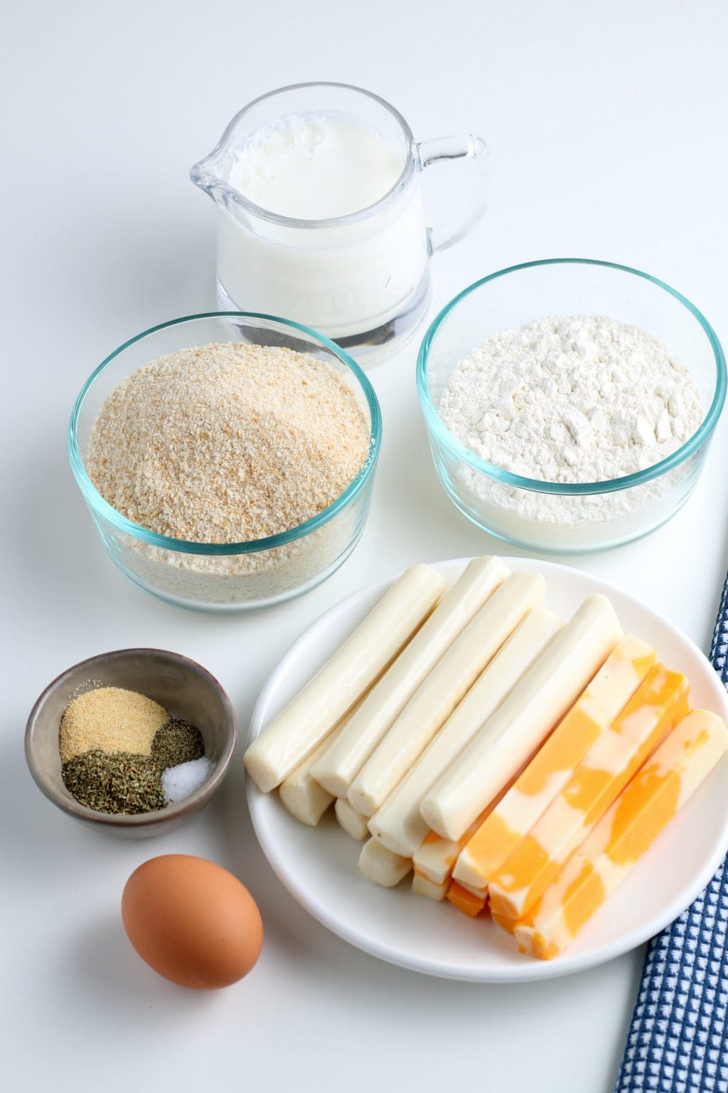 How to Make Mozzarella Sticks with String Cheese