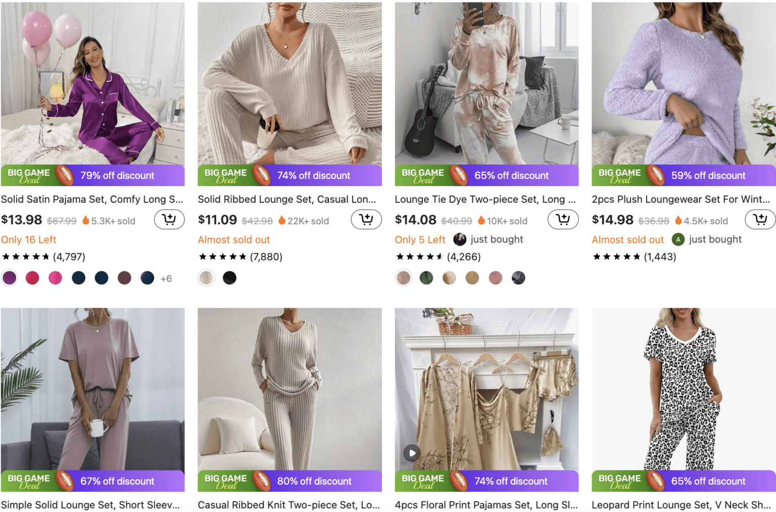 Women's Temu Clothing