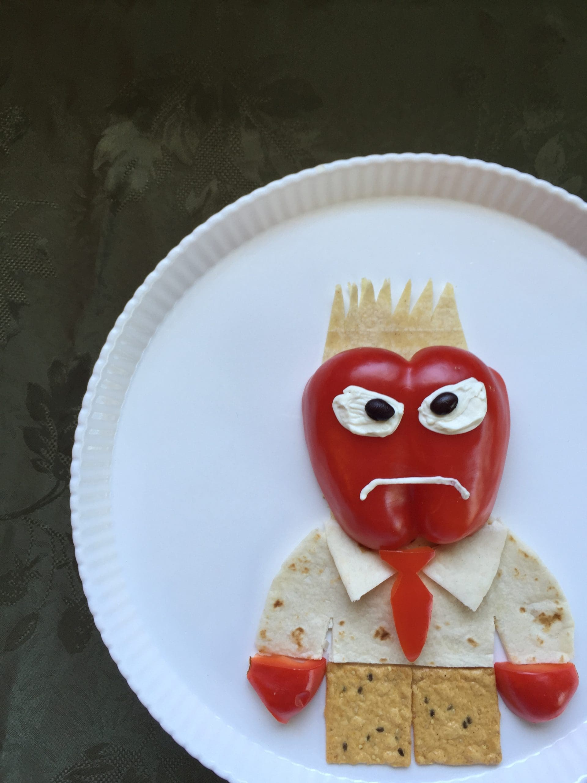 Anger from Inside Out Snack Tray Disney Pixar