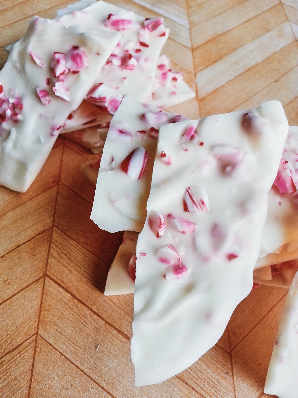 White Chocolate Peppermint Bark Recipe Christmas Candy