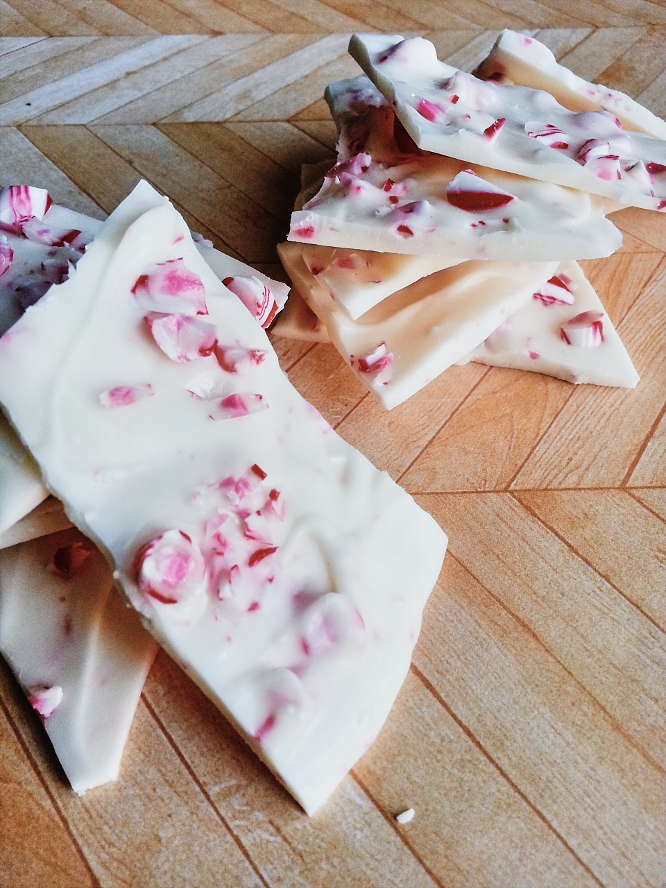 White Chocolate Peppermint Bark Recipe Christmas Candy